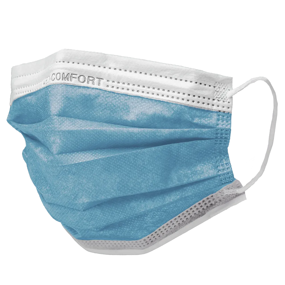 OP mask, blue, type IIR, Med-Comfort: buy mouth nose protection as ...