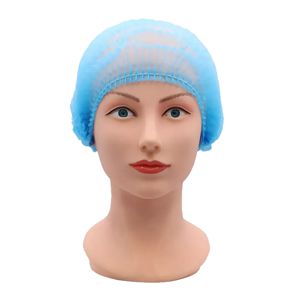 Mob caps, size M, ca. 44 x 51 cm,, blue, ECO-PLUS: buy disposable ...