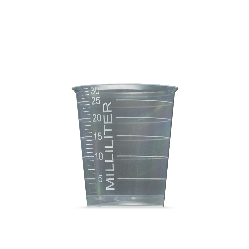 PP Disposable medicine cup, 30 ml, graduated, transparent, Med-Comfort ...