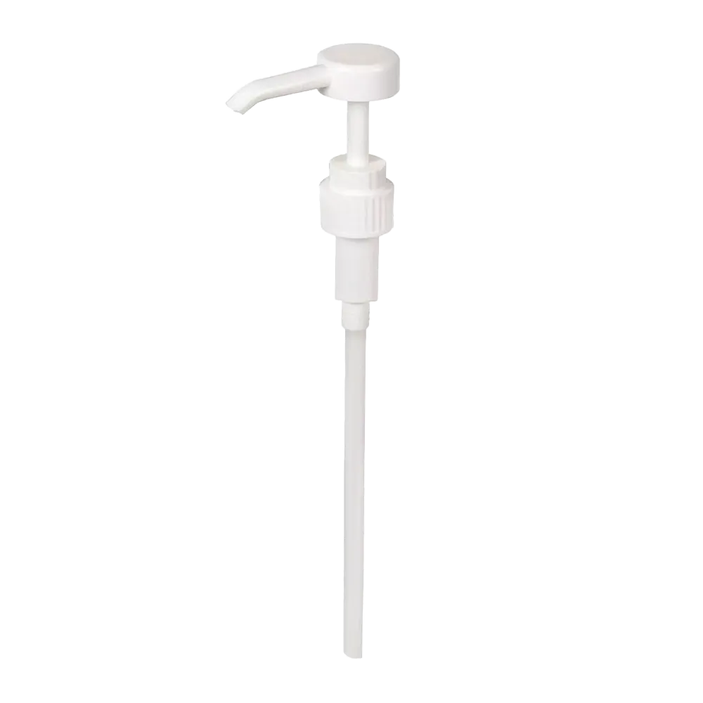 Plastic dosing pump, white: buy pump for dosing disinfectant bottles ...