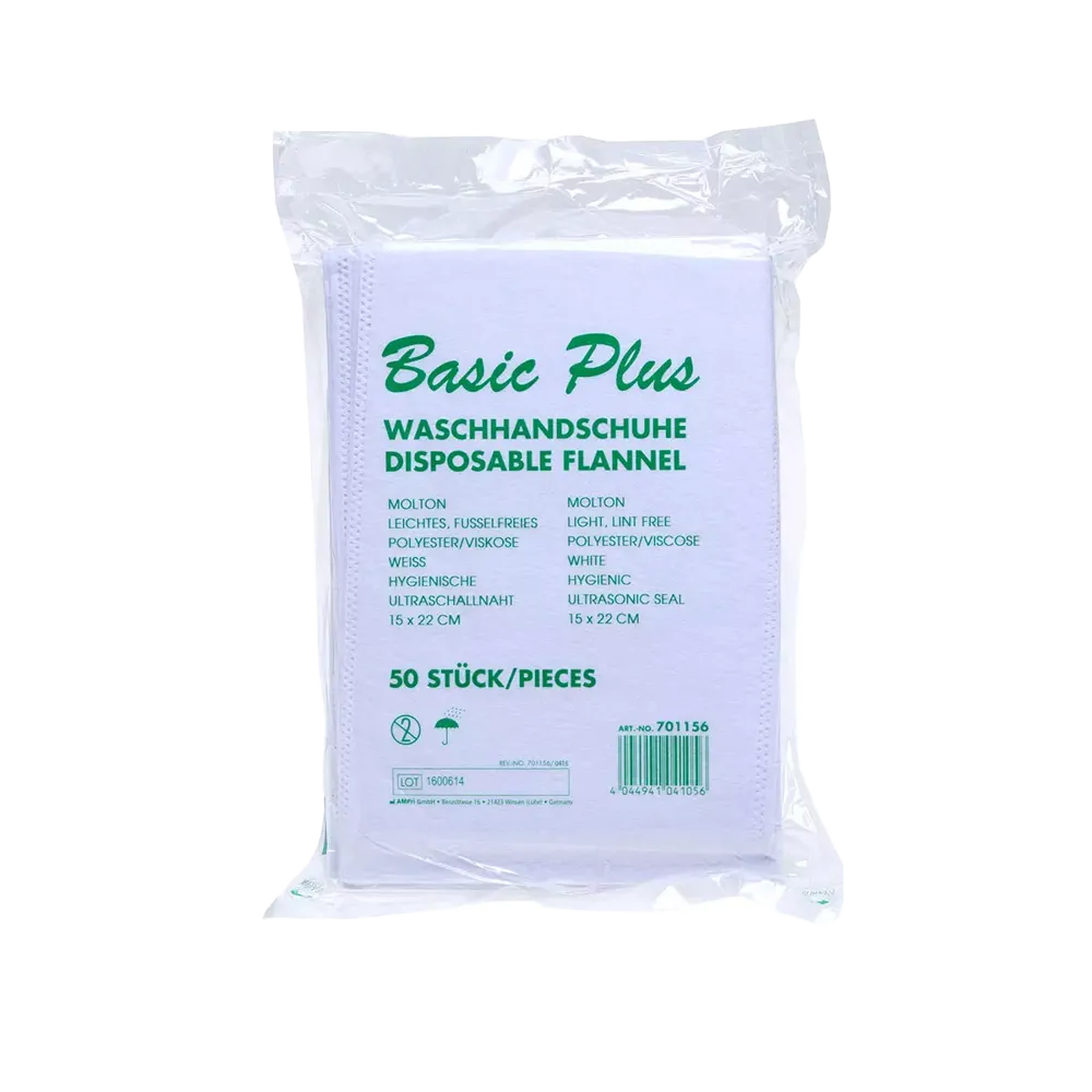 Disposable flannel, white, non-woven, Eco-Plus: buy disposable flannel ...