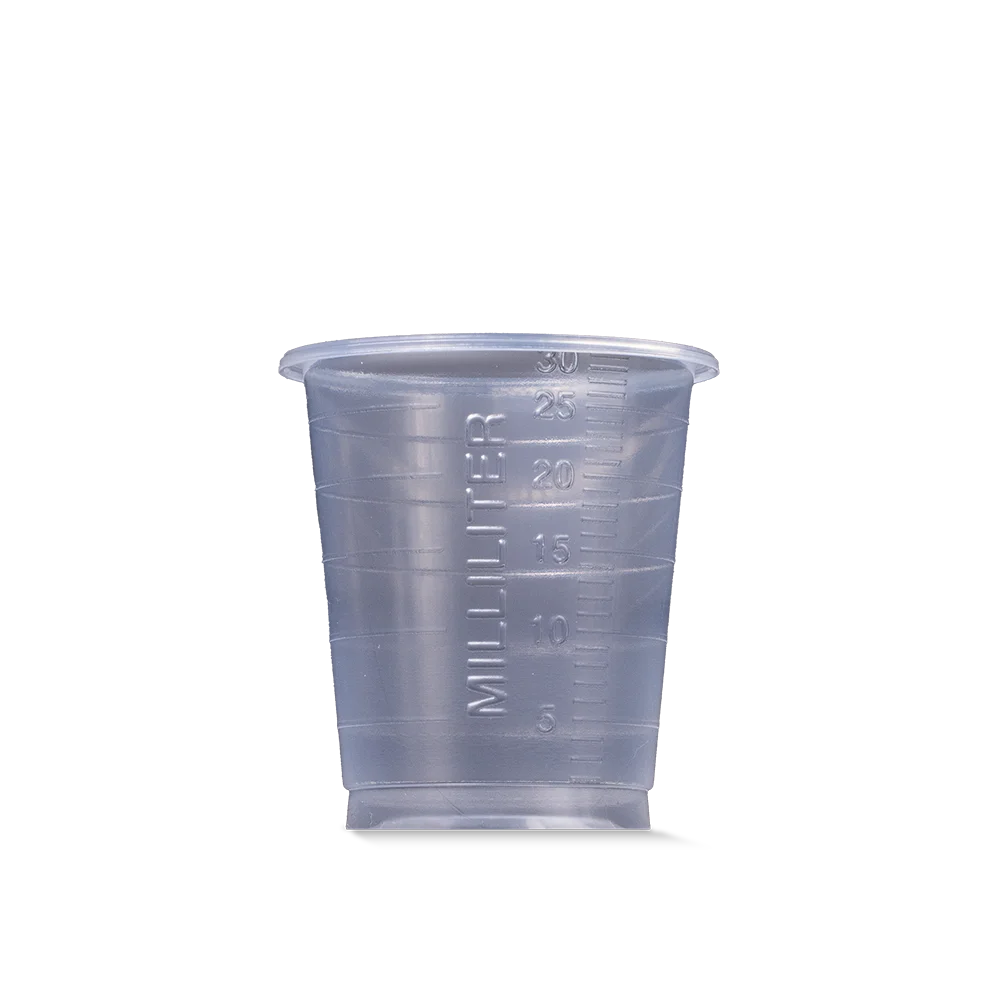 PP Medicine cup, colour transparent, 30 ml, graduated: buy ...